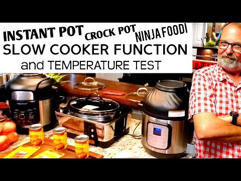 SLOW COOKER TEST Instant Pot | Ninja Foodi | Crock Pot | Comparison