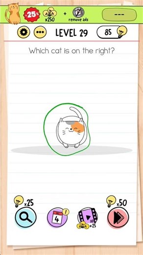 Brain Test Tricky Puzzle – Level 29 | Fast Solution Shorts