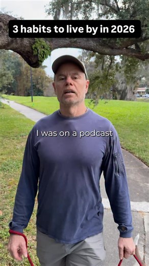 Joe De Sena | Entrepreneur on Instagram: "3 habits to live by in 2026."