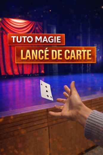 TUTO Lancé de cartes