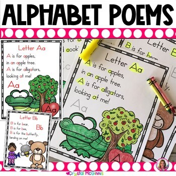 Alphabet Letter Poems & ABC Activities - Alphabet Worksheets & Alphabet Tracing