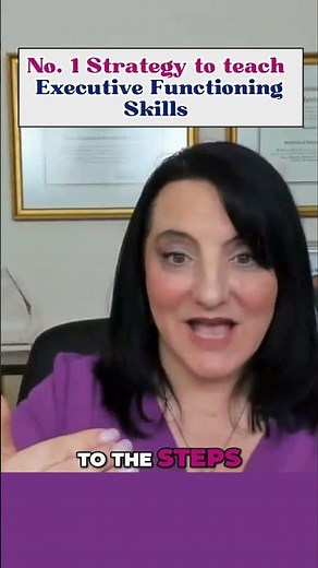 No. 1 Strategy to teach Executive Functioning Skills