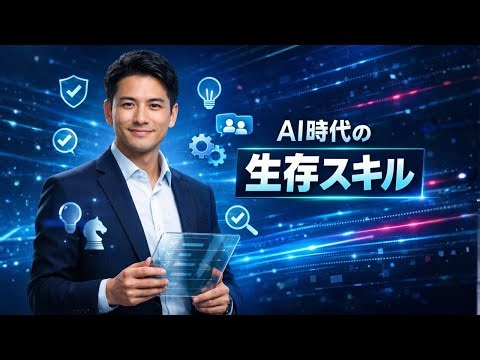 【保存版】AI時代に“淘汰されない”ビジネススキル8選｜AIファーストの本質（AIに任せる／人が握るを整理する。委任・指示の型・問い→実験・集中時間・KPI設計まで、明日から使える実務フレーム）