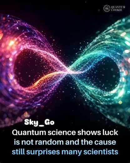 Sky_Go on Instagram: "Quantum physics suggests luck may follow patterns, not chaos, and tiny probabilities quietly shape outcomes we call chance. This idea feels unsettling because randomness feels fair and simple. Yet at the smallest scale, events follow rules that look random only because we cannot see every influence shaping them in real time. In Quantum experiments, particles behave unpredictably, yet their probabilities are precise. Outcomes are not chosen freely. They emerge from underlyin
