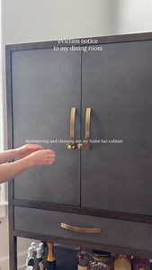 Welcome to the home of productive procrastination home organization, cleaning with me, bar cabinet, home ideas, hosting #decluttering #homeinspo #cleaningmotivation | Nikki Mansch