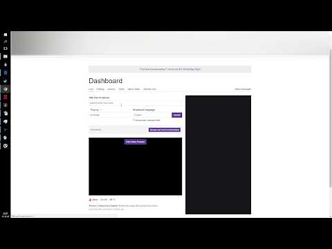 How to change stream title and game playing in twitch (11. dec. 2016)