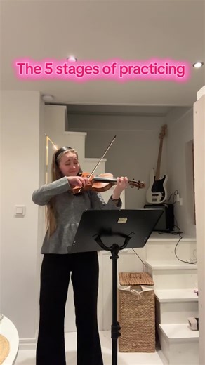 The 5 Stages of Practicing the Violin Explained