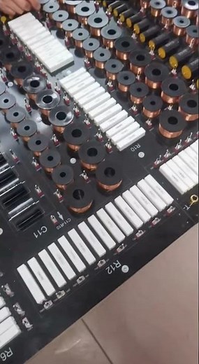 Loudspeaker Crossovernetwork #audiotechnology #speakerengineering #passivecrossover #audio