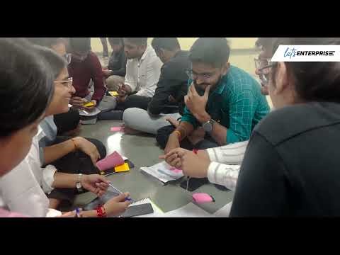 Design Thinking Workshop at Kirloskar Institute of Management | Let’s Enterprise