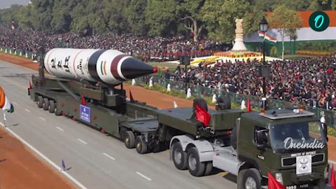 India’s AGNI-5 Test-Fired: India Shows Missile Strength As Nuclear-Capable Missile Launched