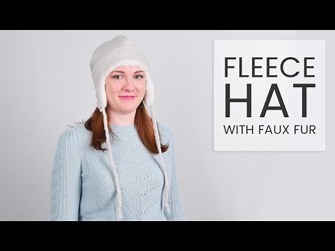 How to Make a Fleece Hat with Faux Fur