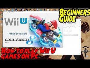 How To Play Wiiu Games On Pc Cemu Tutorial