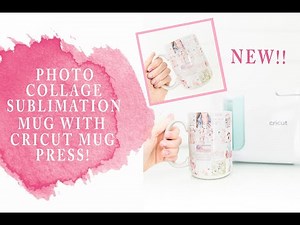 Photo Collage Sublimation Mug With Cricut Mug Press & Sawgrass : Instagram Feed Coffee Mug