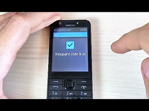Nokia 230 - How to ENABLE/ DISABLE Screen Security Code