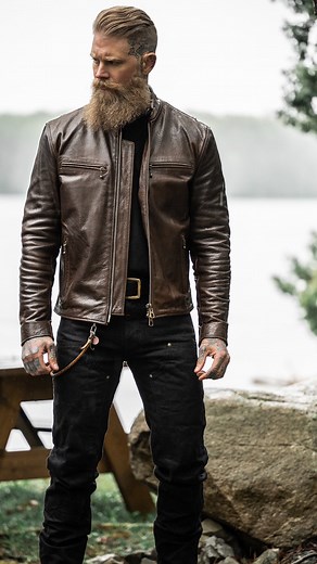 We proudly unveil the @mastersupplyco Daytona Rust jacket today. Upgrade your collection with this killer choice! 🔥🔩 #DaytonaRust #NewArrival #mastersupplyco #wearemaster | Josh Mario John