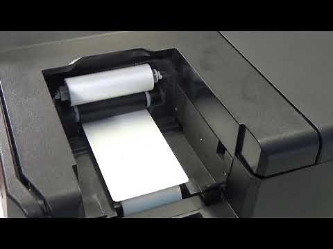 FARGO HDP6600 How to Perform the Laminator Cleaning Routine