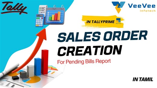 TallyPrime Track Sales Order Flow and Pending Bills | Tamil | VeeVee Infotech In this video, you’ll learn how to track the Sales Order flow and generate Pending Bills reports in TallyPrime to ensure all sales orders are billed correctly and nothing is missed. 📊 This report helps you identify sales orders that are fully billed, partially billed, or still pending for invoicing. 📘 What you’ll learn in this video: ✔ What is Sales Order Flow in TallyPrime ✔ How to check Pending Bills against Sales 