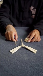 28K views · 545 reactions | Balancing bamboo dragonfly, butterfly, and hand-rubbed three are interesting and fun.【阿木爷爷Grandpa Amu】 #阿木爷爷GrandpaAmu #手工 #工藝品 #木工 #reels #shorts #DIY | 阿木爷爷Grandpa Amu | Facebook