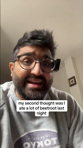 Blood in poop caused by beetroot