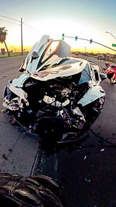 15M views · 10K reactions | whose at fault? $500,000 McLaren TOTALED! #supercar #crash #viral | Mad Maxy | Facebook