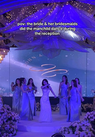 Charming Wedding Dance: Bride and Bridesmaids Perform