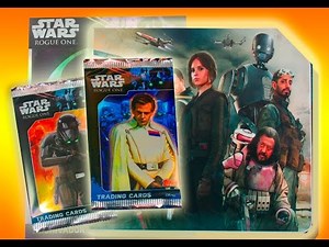 APERTURA ALBUM Y CROMOS STAR WARS ROGUE ONE
