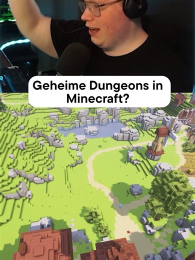Geheime Dungeons in Minecraft? #minecraft #foryou #gaming #gamingontiktok #Gtime