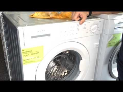 Why Cant you Put a Freestanding Washer Where a Built in one is ?