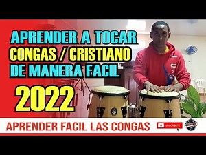 APRENDER A TOCAR CONGAS | COROS PENTECOSTALES FÁCIL👇👇👇