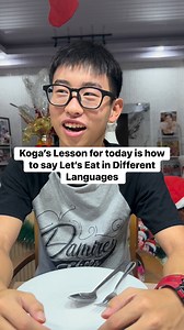 1.6K views | Koga’s lesson for today is how to say let’s eat in different languages #urbanostravel #fblifestyle #AFSeffect #AFstrong AFS IPP GenSan Community AFS Intercultural Programs Philippines | Urbano's Travel | Facebook