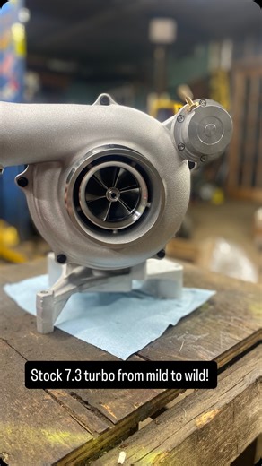 @pine_street_performance | Gtp38 ——-> 66MM GTP38R 😎 . . #powerstroke #seventhree #reels #explorepage✨ #instragram #dieseltrucks #foryou #turbodiesel # | Instagram