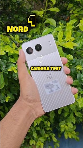 OnePlus Nord 4 Camera Test: First Samples & Impressions #nord4
