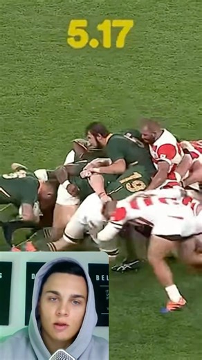 This Is How RASSIE Broke Japan 💥 South Africa’s Monster Maul #shorts