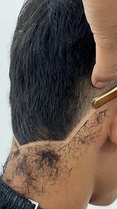 19M views · 118K reactions | shaves #easytrickie #easytechnique #easyhaircut #haircuttutorial #shaving #outline #razoring #tampleshaves #everyone #fyp #asmr | Ahmad Miranto | Facebook