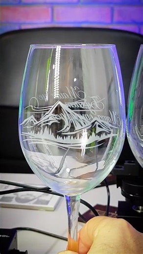 xTool F1 - ГРАВИРОВКА БОКАЛА