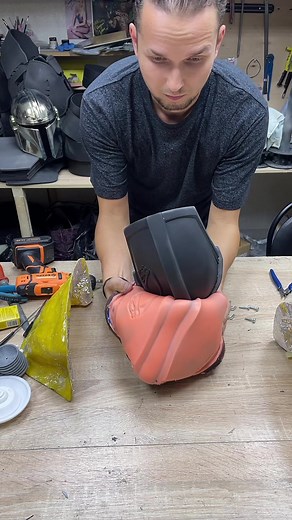 Crafting Mandalorian Armor: Building a Yellow Helmet