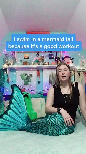 Mermaid Tail Swimming Experience at the Pool