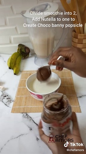 How to Make Nutella Banana Popsicles at Home