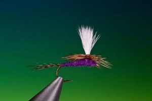 How to tie Purple haze parachute fly