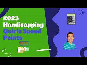 Handicapping Horses Quirin Speed Points