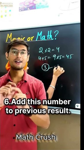 Magic Dice Trick 🎲 | I’ll Guess Your Number! | Math Crush