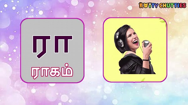 Uyir Ezhuthukal | மெய் எழுத்துக்கள் | Tamil Alphabets Learn Tamil Vowels (ABC Style Learning)