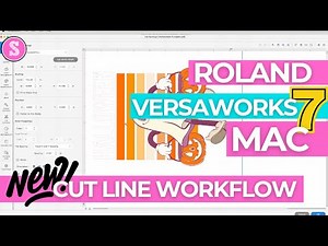 NEW Roland Cut Lines Workflow for MAC Users with VersaWorks 7