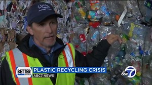 Recyclable plastic is ending up in landfills