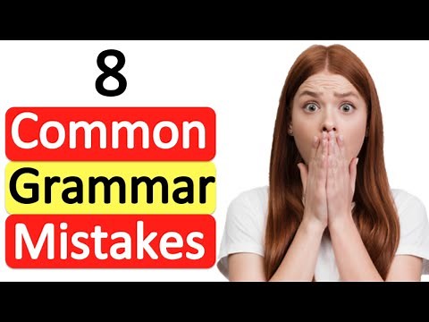 STOP making these grammar mistakes! | Common grammar mistakes | Learn with examples
