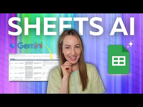 How to Use Gemini in Google Sheets | Complete Gemini in Sheets Tutorial