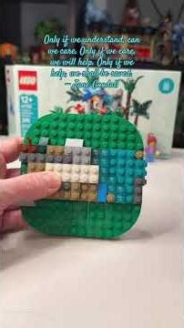 Keeping with the themes of nature, Lego Set 40782 Tropical Rainforest Diorama is next up