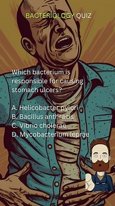 Bacteriology Quiz | How Much Do You Really Know About Bacteria? | #bacteriology #bacteria #quiz #biology #science #education #school #fbreels #reelsfb #reels #fyp #quizbee | Quizzy Bee