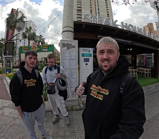 Exploring Benidorm's Controversial Food Scene with Frank The Stag Man