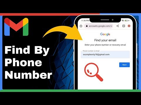How To Find Gmail Account By Phone Number 2025
